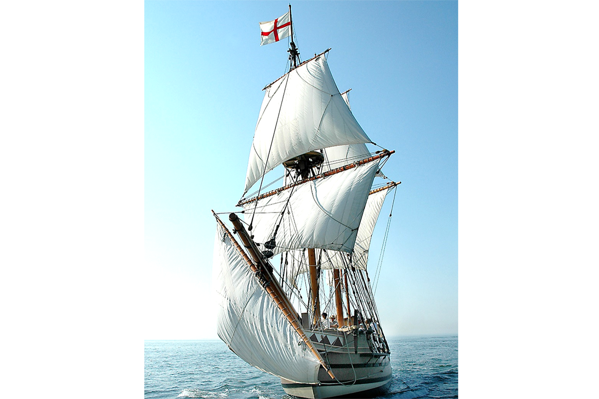 'Godspeed' sails into Alexandria for Portside Festival