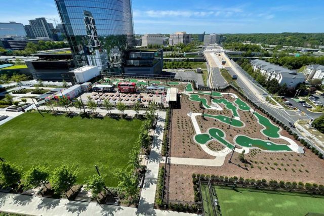This Mini Golf Course Lets You Practice Your Putt on Top of Capital One ...