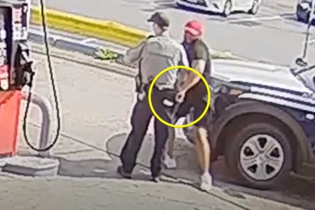 Video Shows Struggle as Man Tries to Take Fairfax Co. Officer's Gun