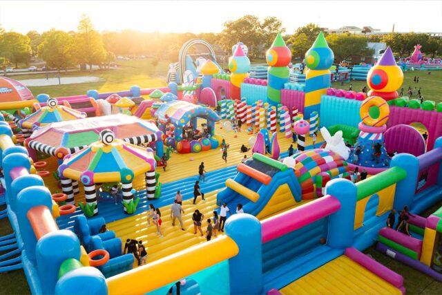 The World’s Biggest Bounce House Is Coming to NoVA This Weekend