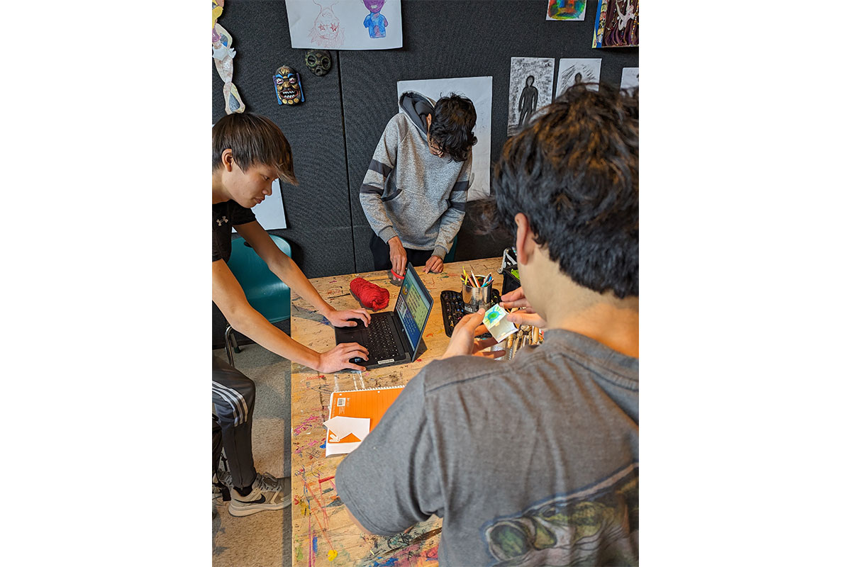 South Lakes STEAM Team Unveils New Sculpture