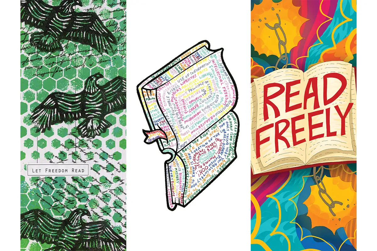 Arlington Library Hosts Bookmark Contest for Banned Books Week