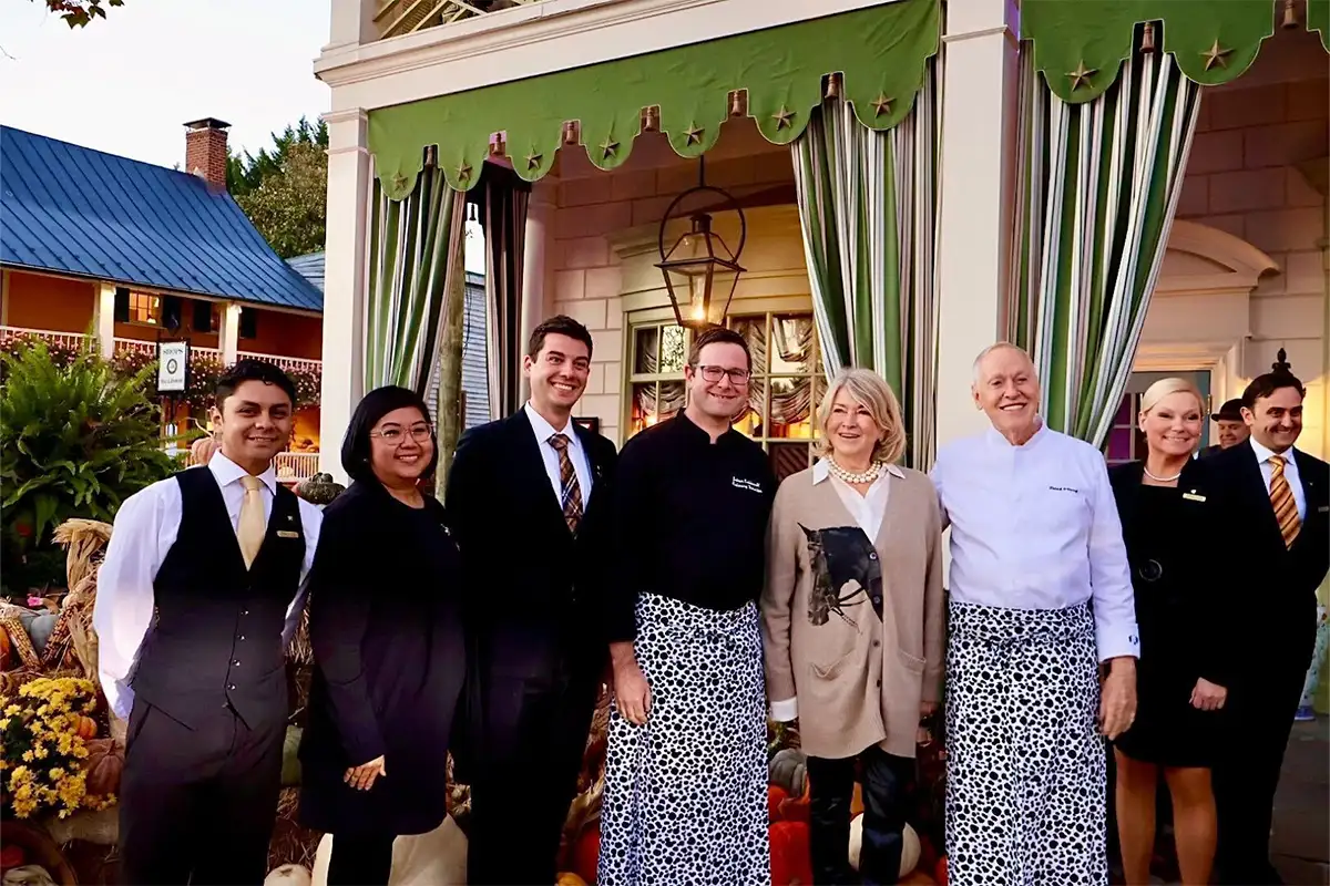 Martha Stewart Visits The Inn at Little Washington