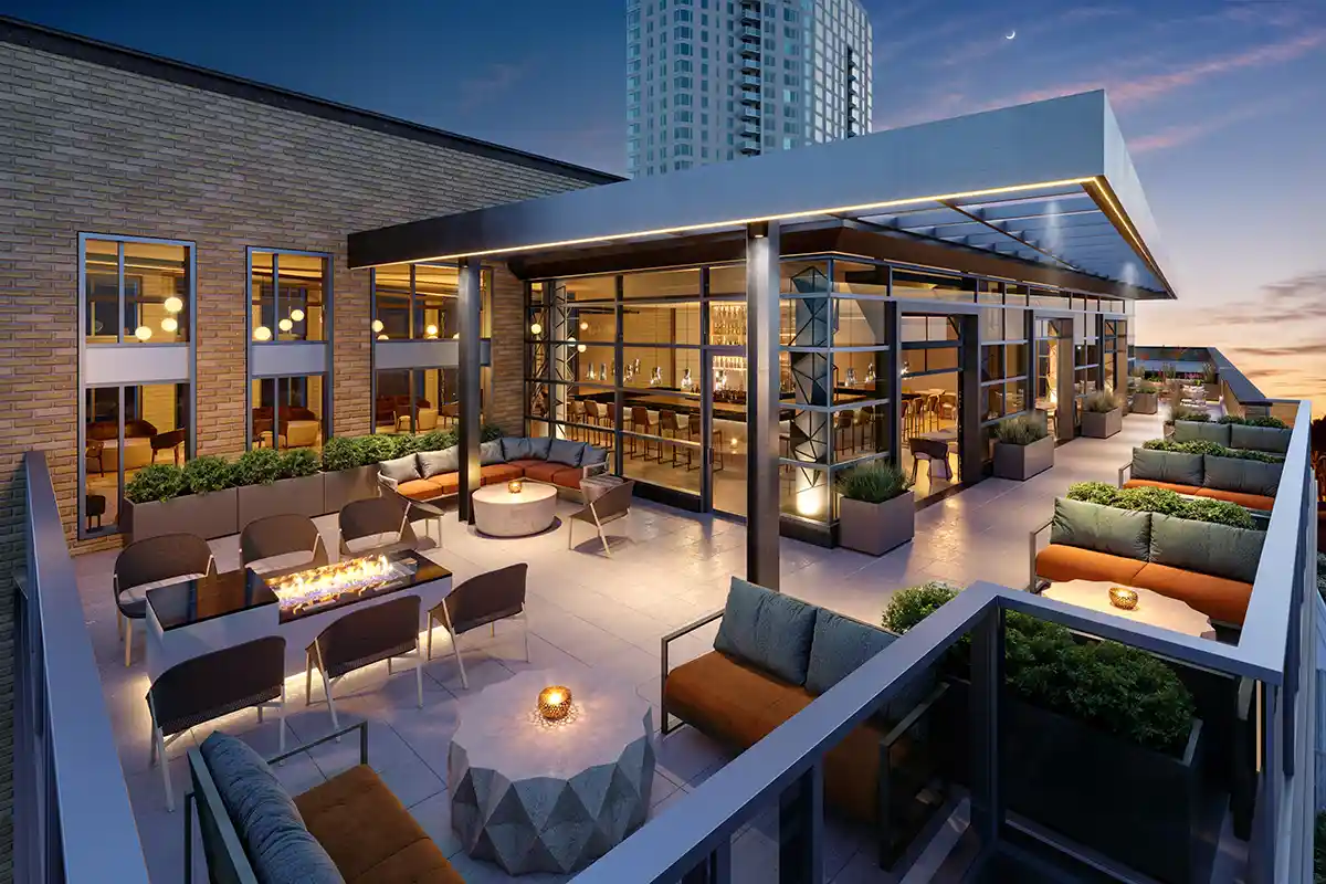 New AC Hotel and Residence Inn in Reston Features Rooftop Bar