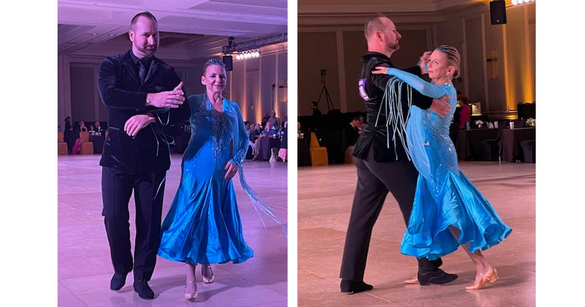 Blind Reston Woman Competes in Ballroom Dancing