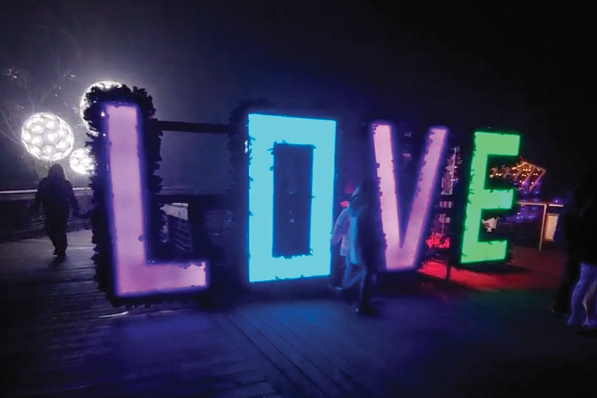 NoVA's Colorful Love Signs Will Make You Smile