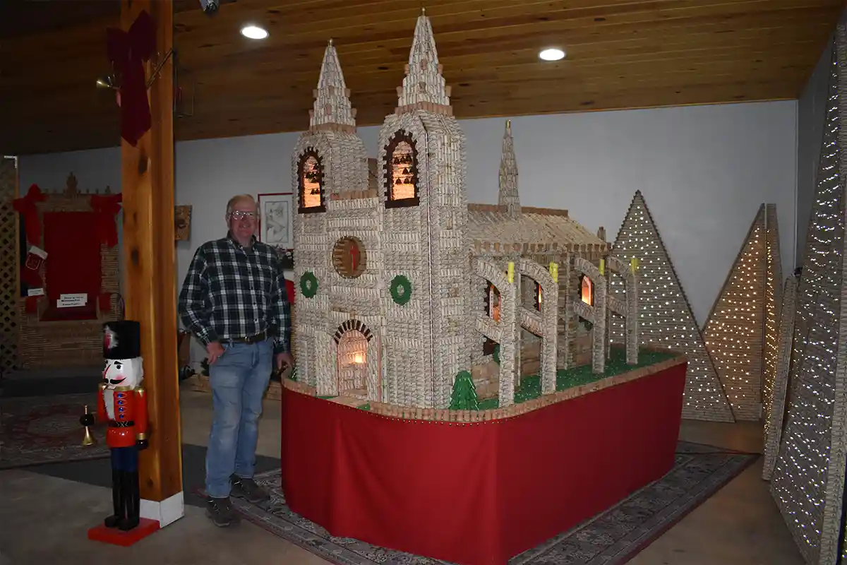 This NoVA Vineyard’s Amazing Cork Displays Belong on Your Christmas ...