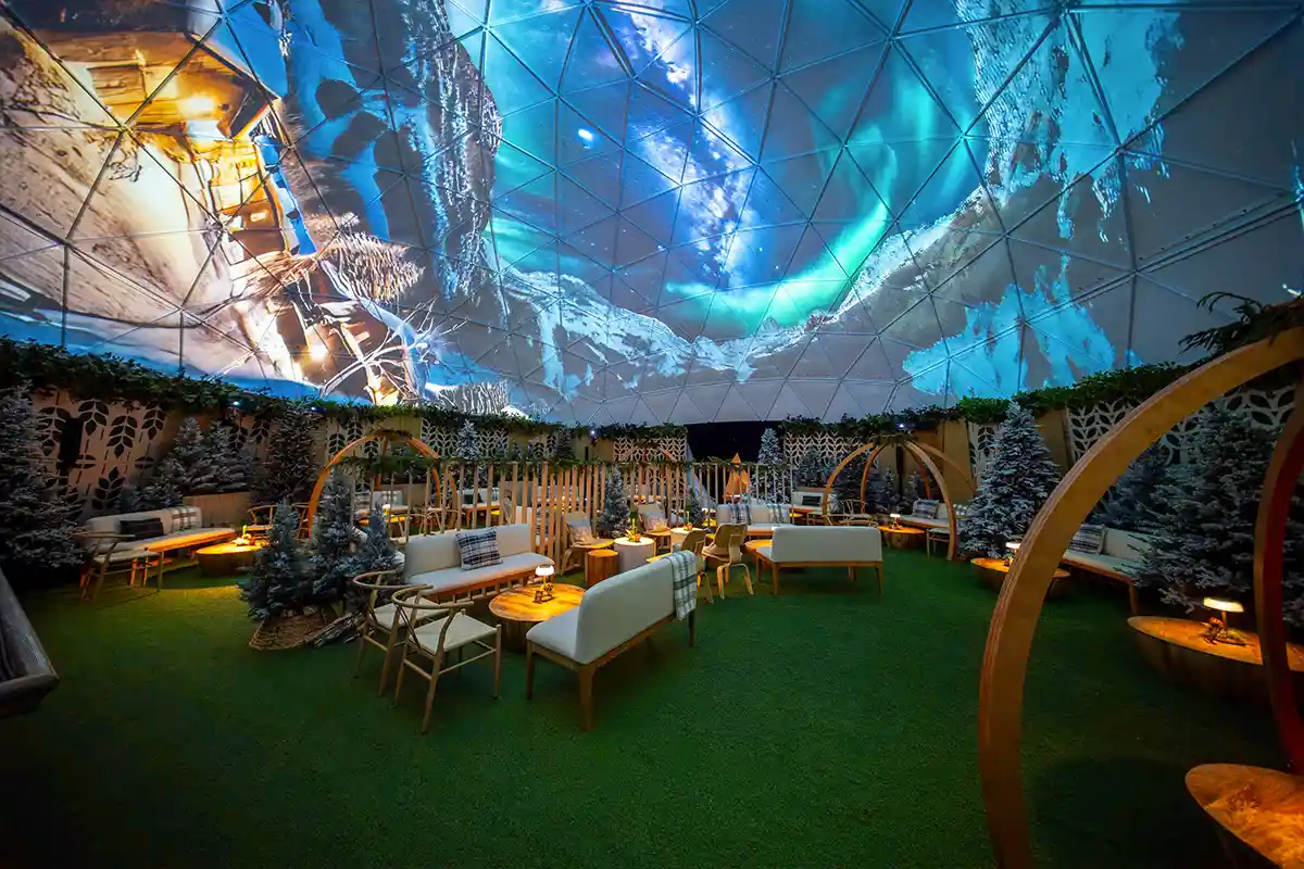 DC's Snowglow at The Dome Will Transport You to the Swiss Alps