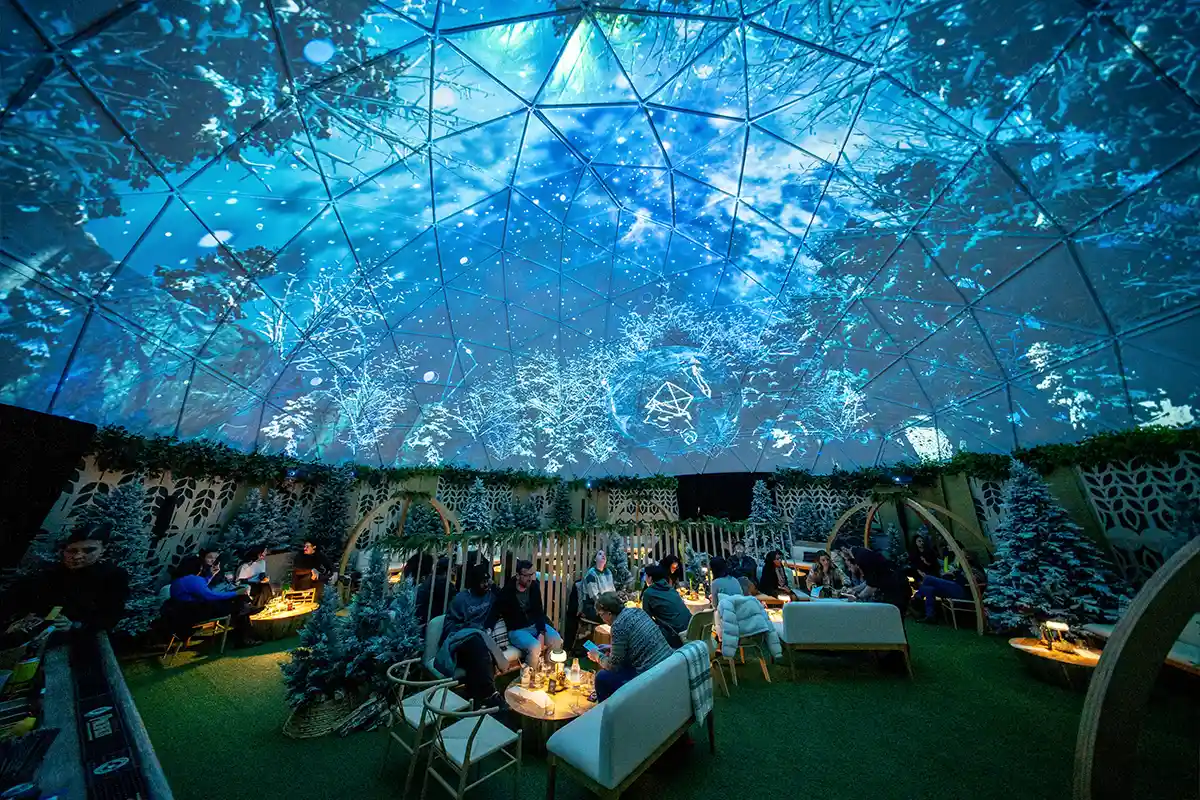 DC's Snowglow at The Dome Will Transport You to the Swiss Alps