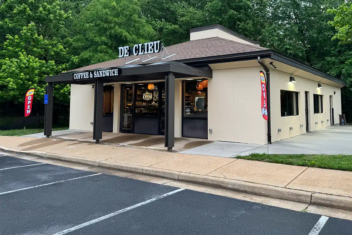 De Clieu Coffee & Sandwich Opens in Reston