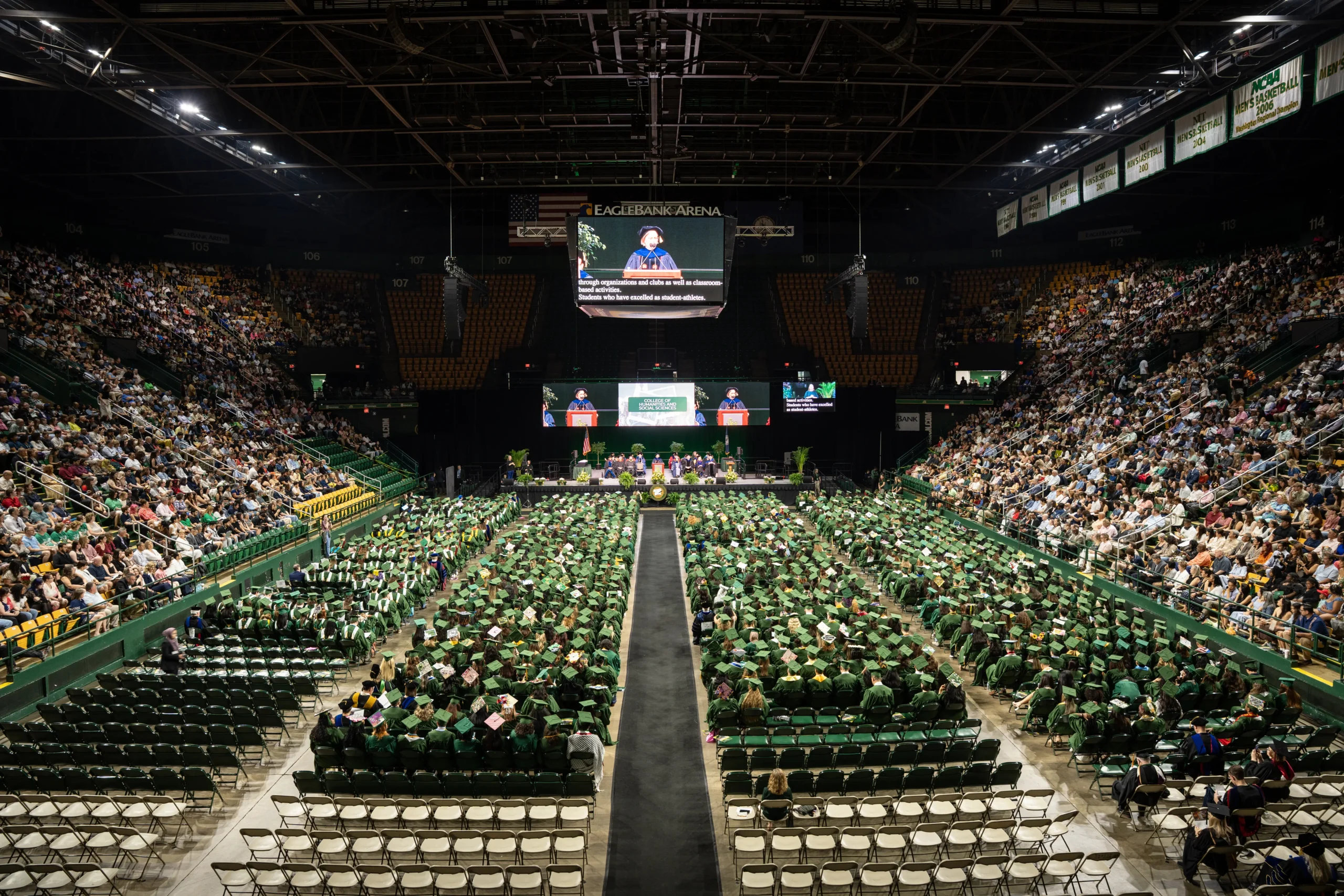 EagleBank Arena Hosting H.S. Graduation Ceremonies