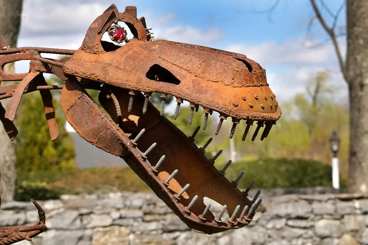 Don't Miss Scraposaurs Dinosaur Sculptures in Winchester