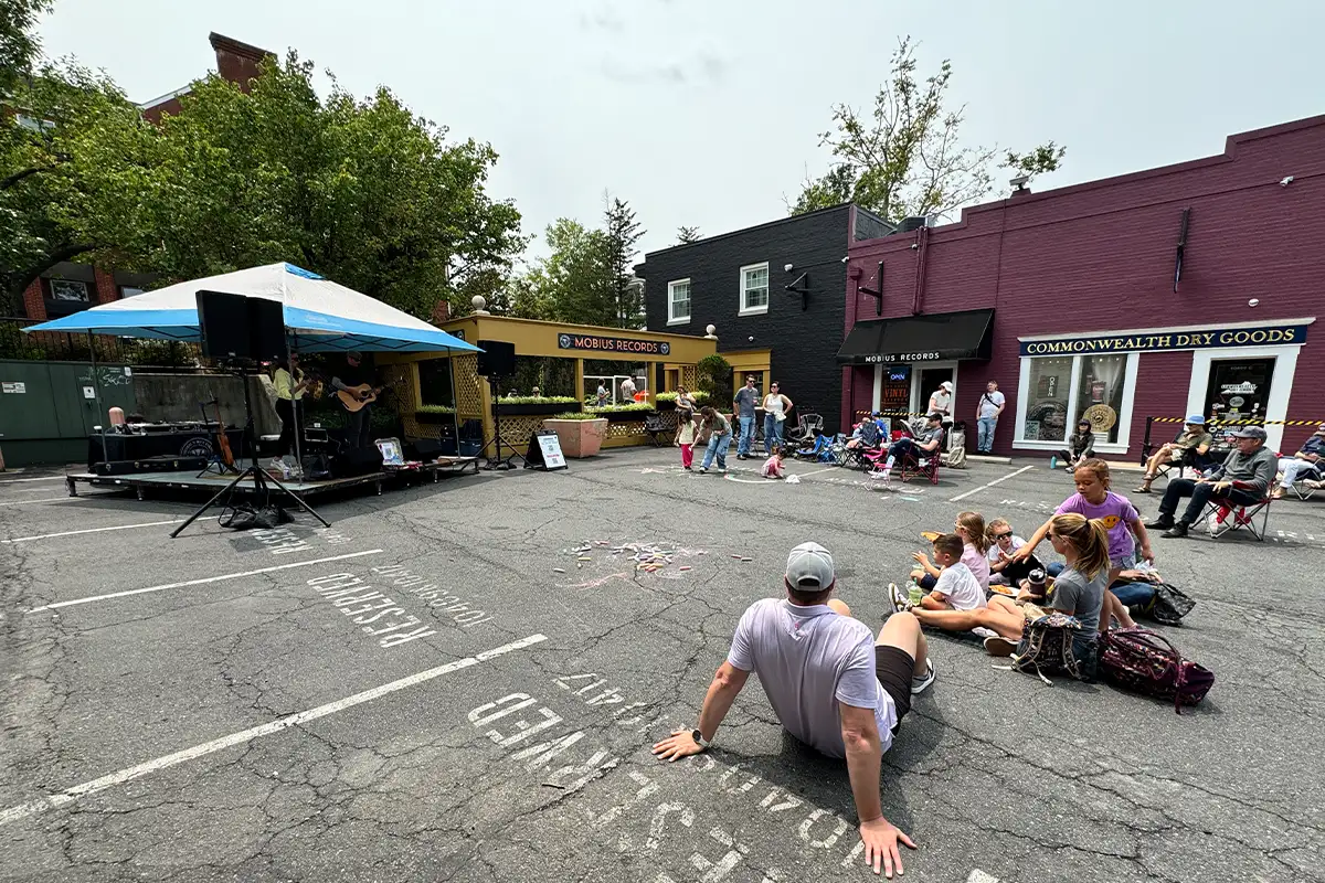 Fairfax City's Tiny Music Fest Rocks Out in a Parking Lot