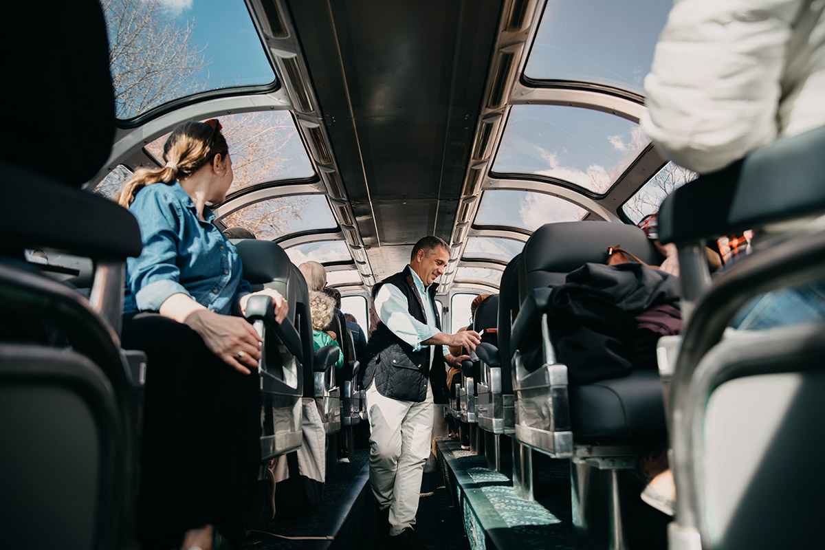 Enjoy 360-Degree Views on the Virginia Scenic Railway's Newest Car
