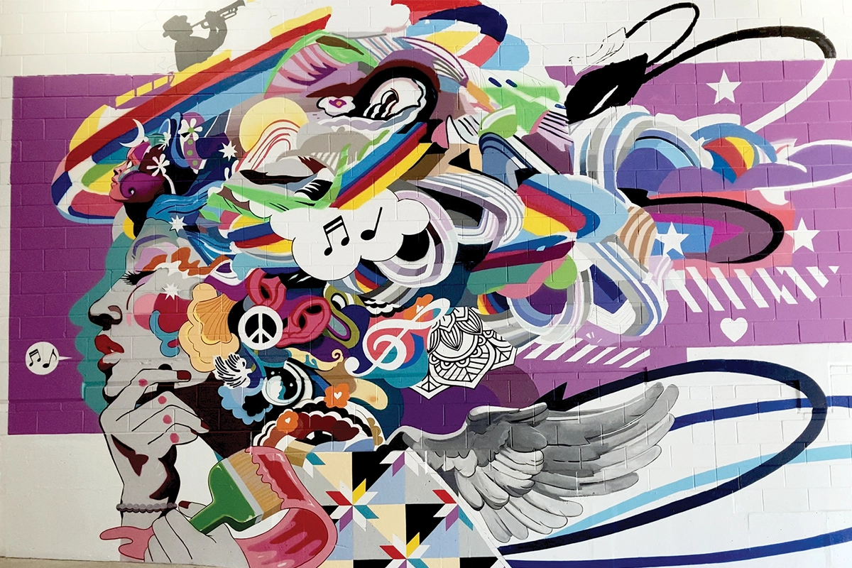 Mural Artist Nicholas Zimbro Is Drenching NoVA in Color