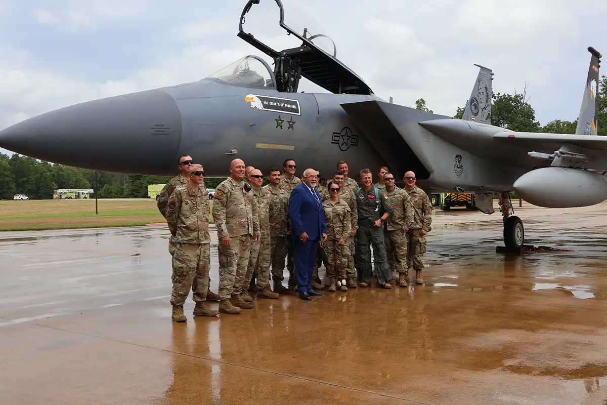 F-15C Eagle Fighter Jet Joins the Udvar-Hazy Center's Collection