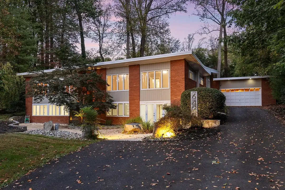On the Market: A Renovated Midcentury Modern Home in Falls Church