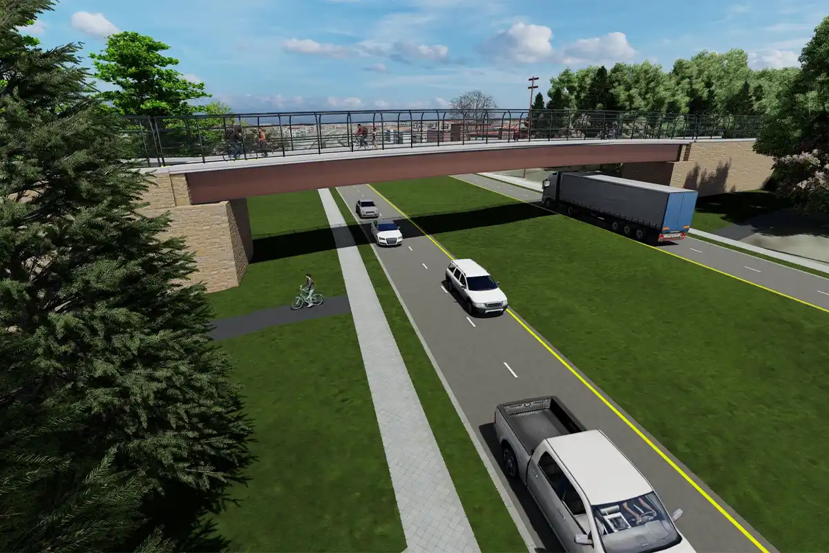 Construction Begins on New W&OD Trail Overpass in Sterling