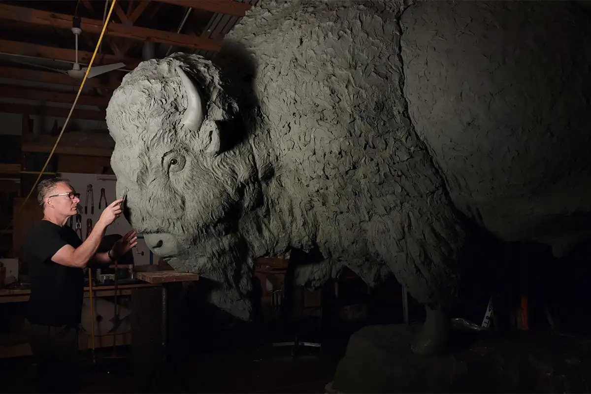 Larger-Than-Life Bison Statues Are Coming to the National Mall
